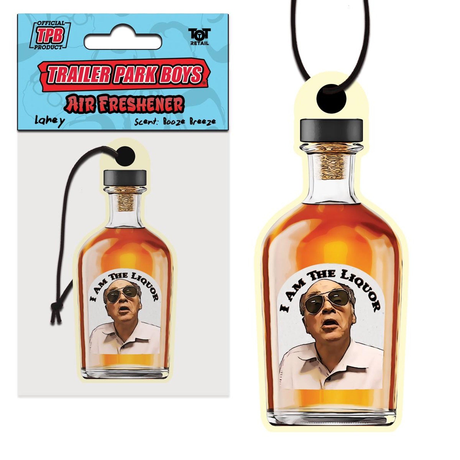 Trailer Park Boys Funny Car Air Freshener Mr. Lahey Liquor Bottle - Bo ...
