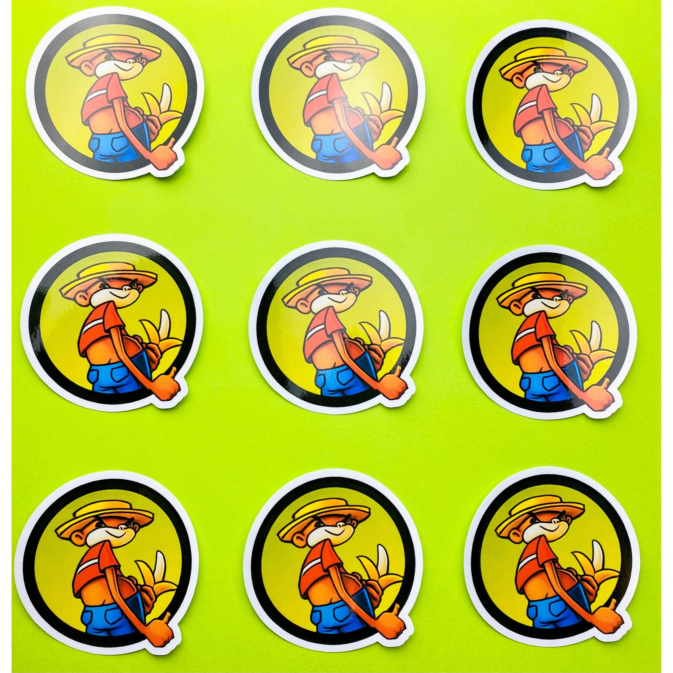 Super Troopers Sticker Johnny Chimpo | Officially Licensed Super Troop ...