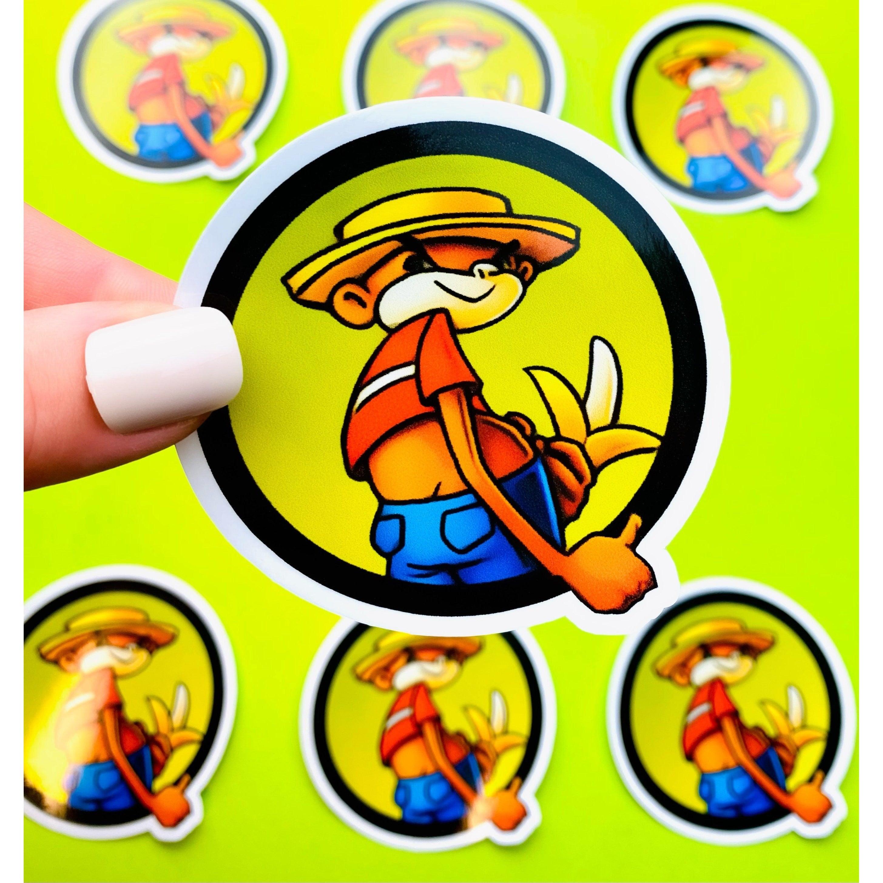 Super Troopers Sticker Johnny Chimpo | Officially Licensed Super Troop ...